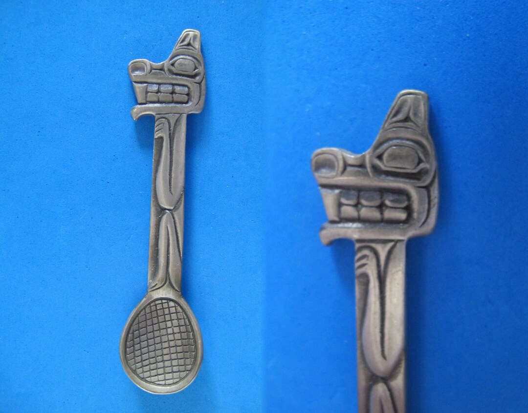 NATIVE INDIAN Symbol Souvenir Collector Spoon Small Vintage - Etsy