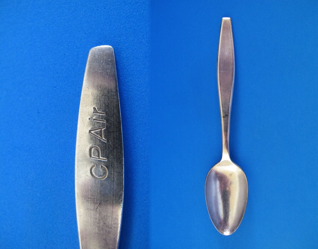 Vintage CP AIR Canadian Pacific Airlines Souvenir Collector Spoon ...