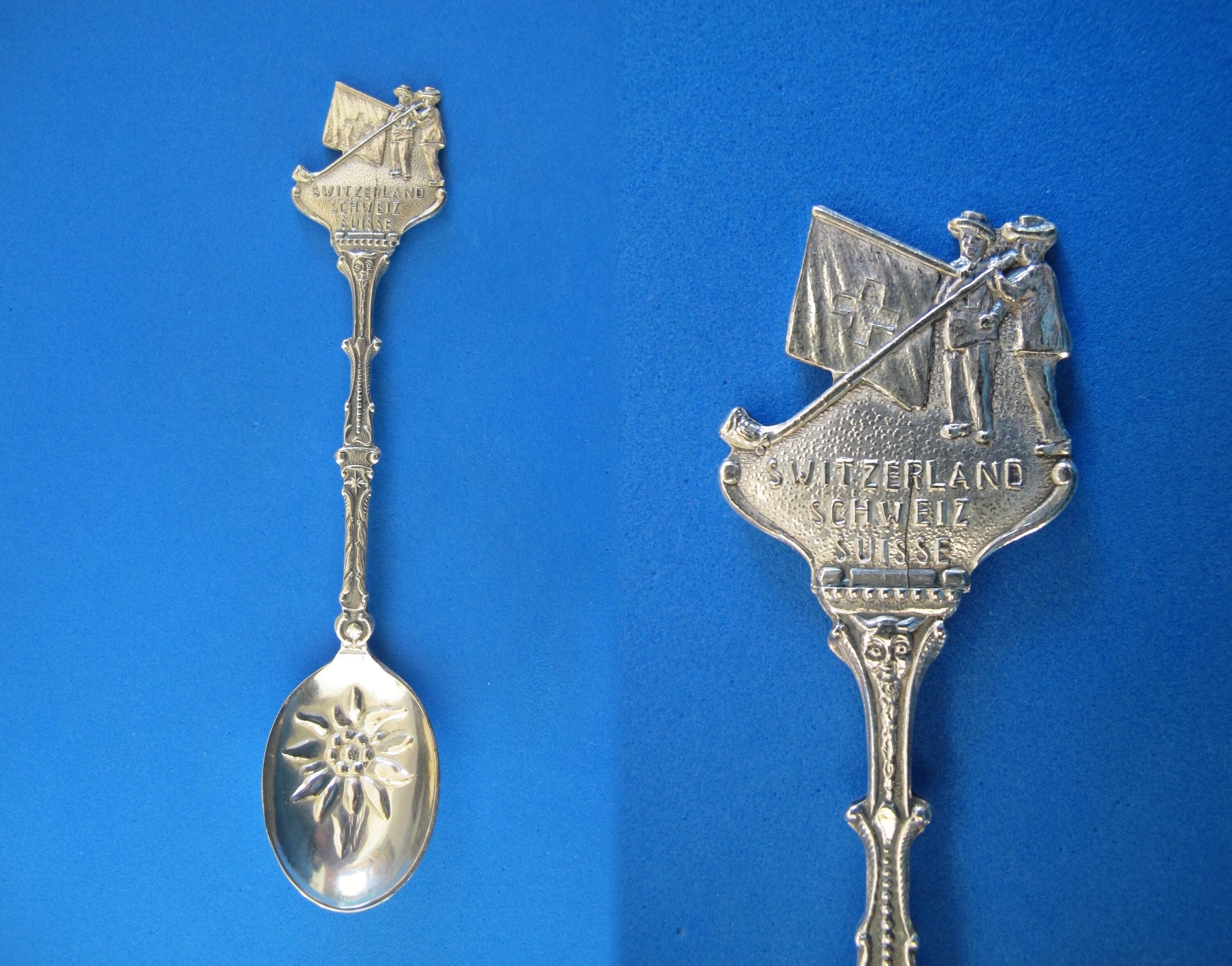 SWITZERLAND Souvenir Collector Spoon Vintage Collectible - Etsy