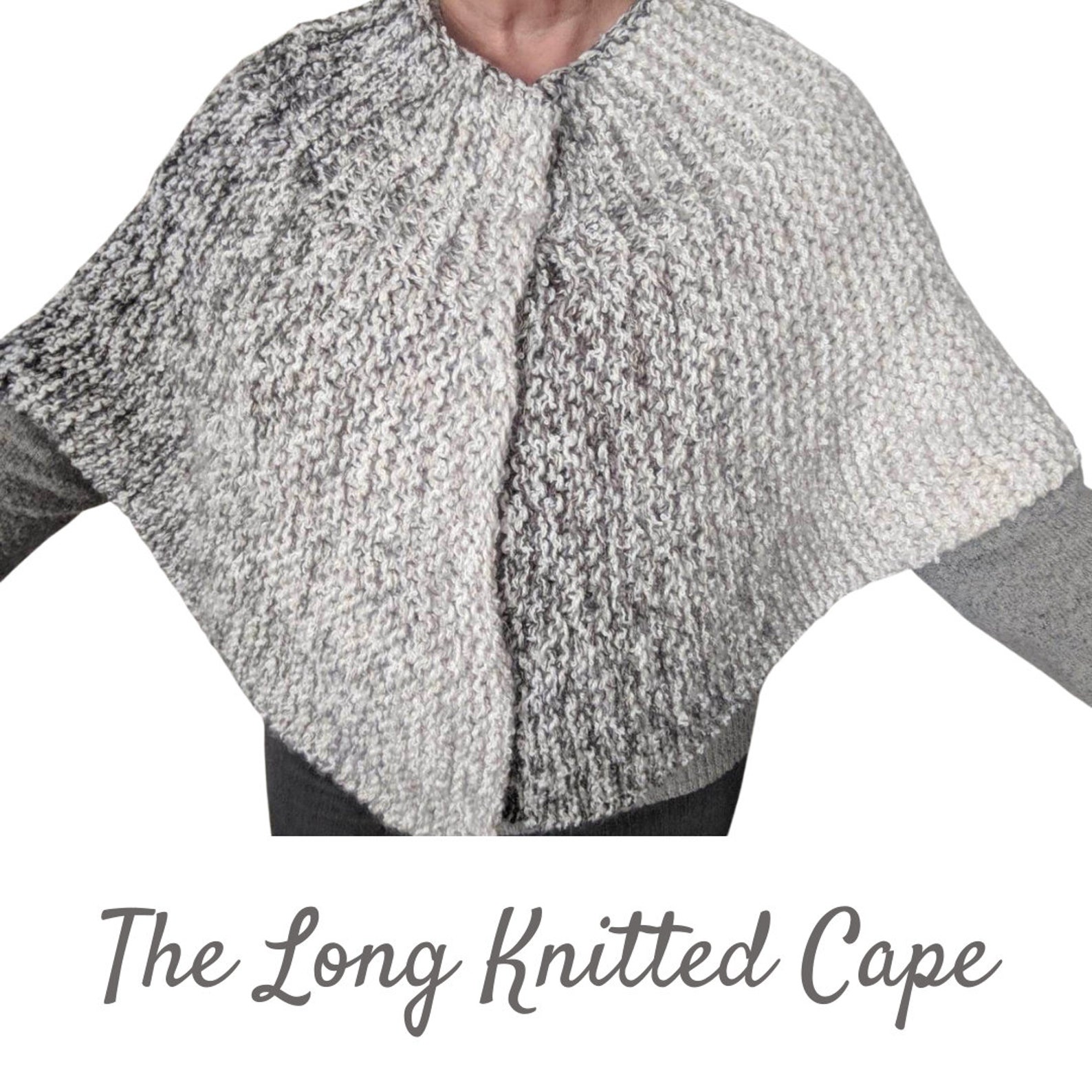 Cape Collection Knitting Patterns With Video Tutorials - Etsy