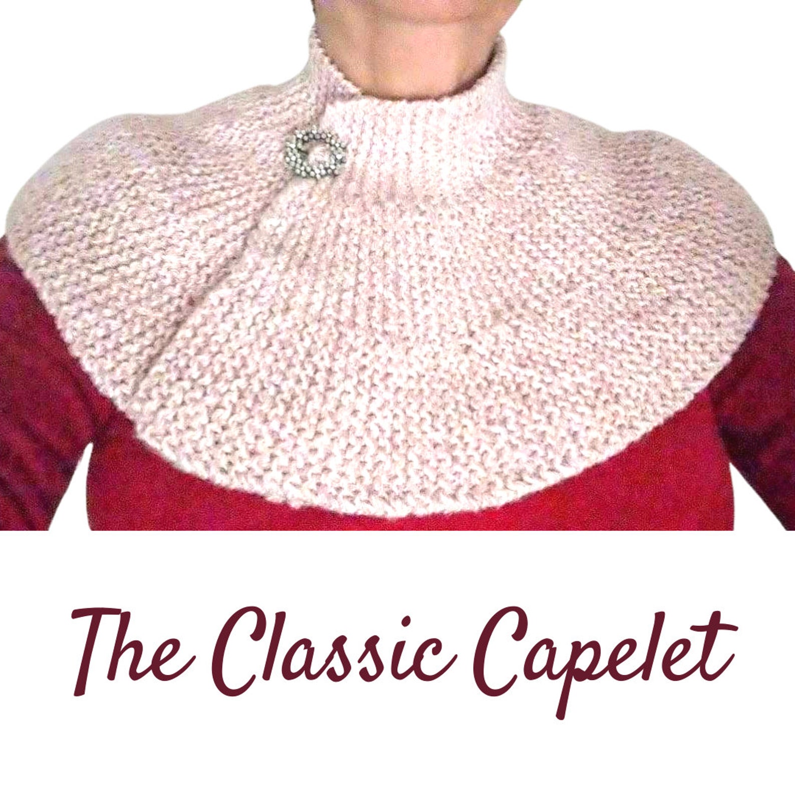 Cape Collection Knitting Patterns With Video Tutorials - Etsy
