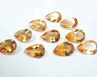 Pear Shape Citrine - Etsy