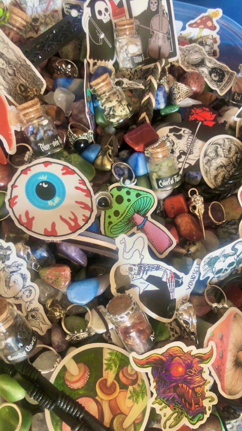 Goth Goddess Crystal Confetti - Etsy