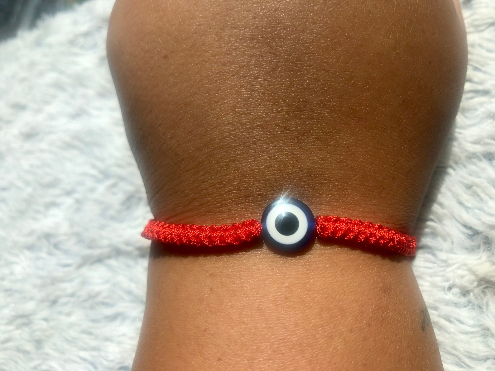 Evil Eye Braclet Dainty Evil Eye String Nazar - Etsy