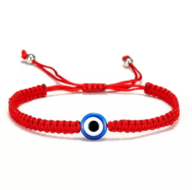 Evil Eye Braclet Dainty Evil Eye String Nazar - Etsy