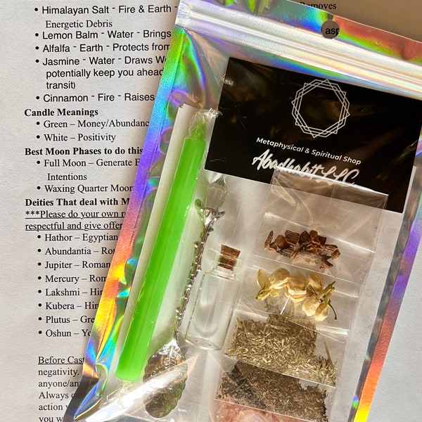Buy Spell Kit - Etsy