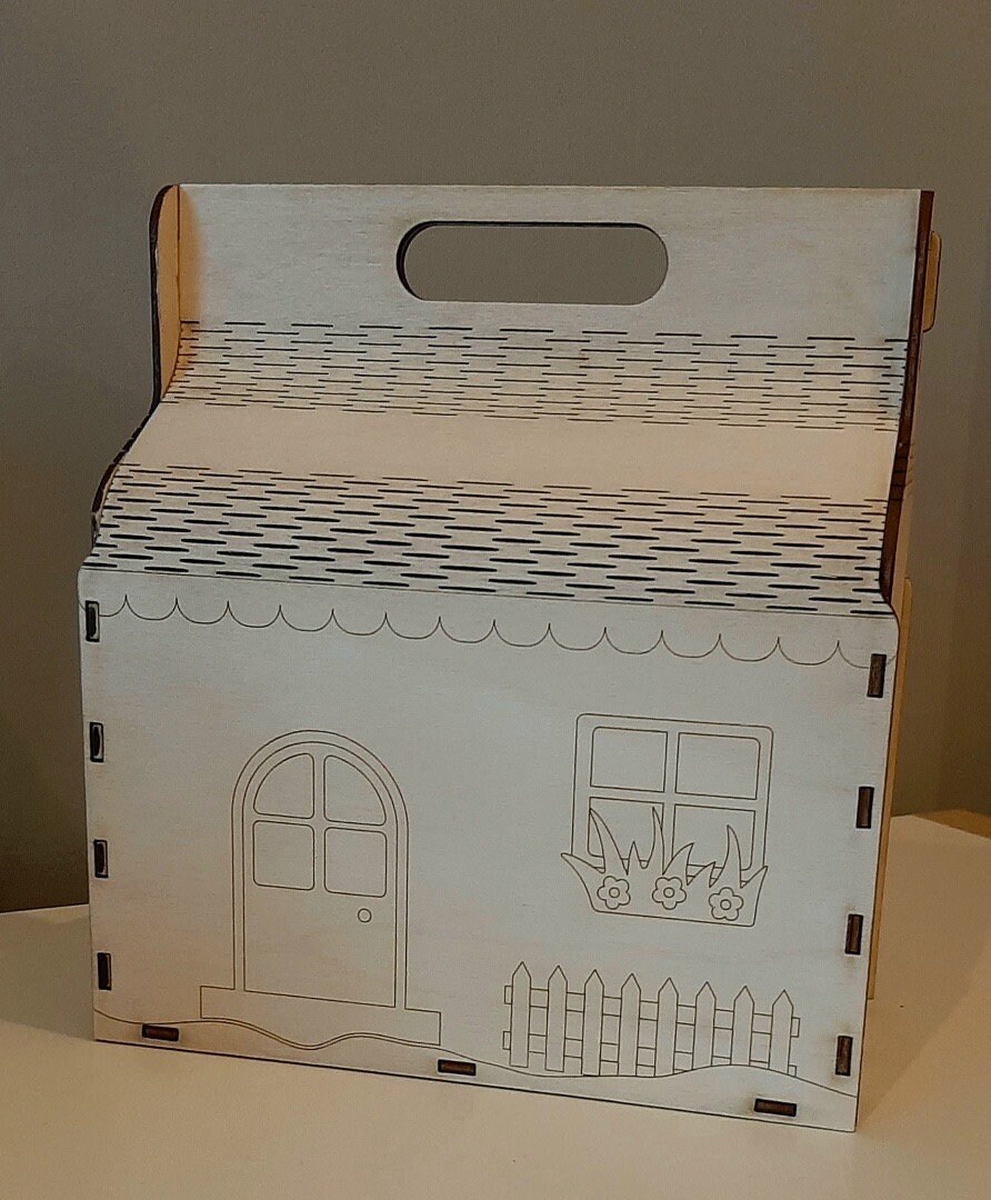 Gift Box, Digital File Dxf Cdr Pdf Svg Ai, 3 Mm Thickness Project ...