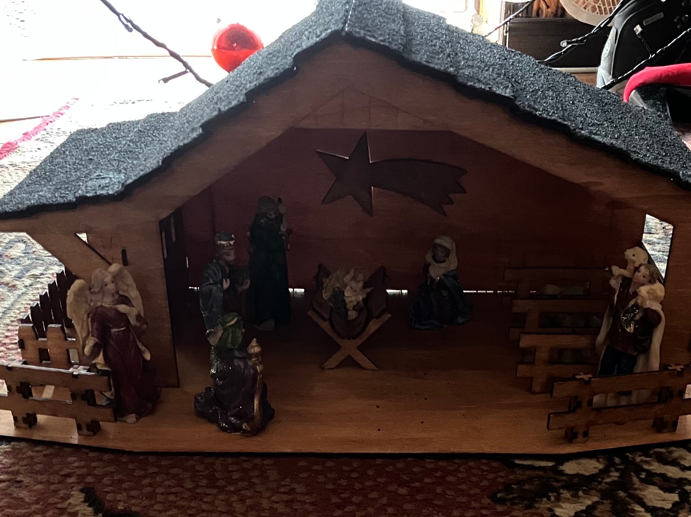 Christmas Nativity Scene, Digital File Dxf Pdf Cdr Ai Svg, Design ...
