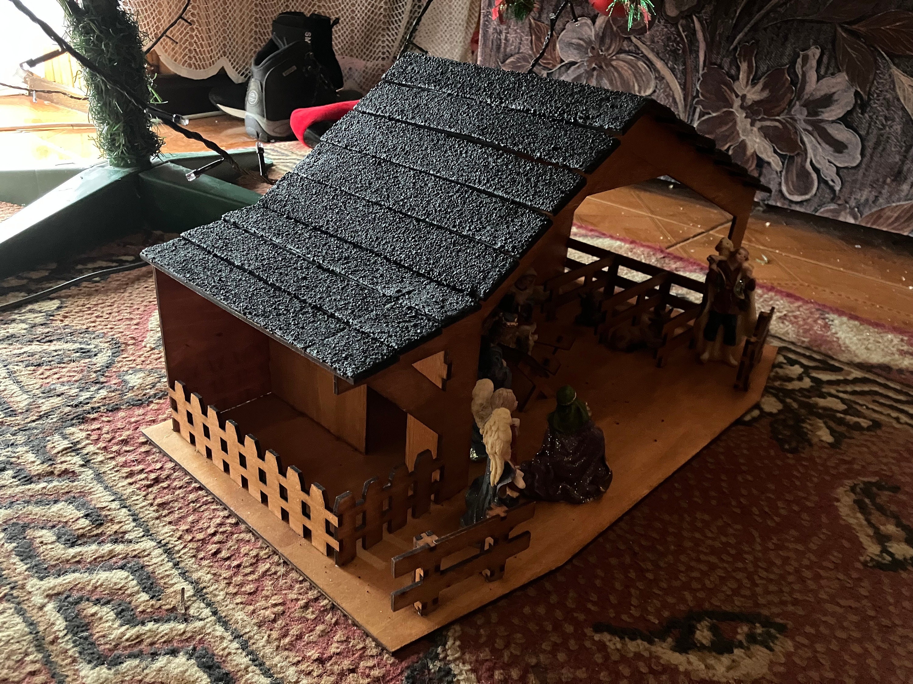 Christmas Nativity Scene, Digital File Dxf Pdf Cdr Ai Svg, Design ...
