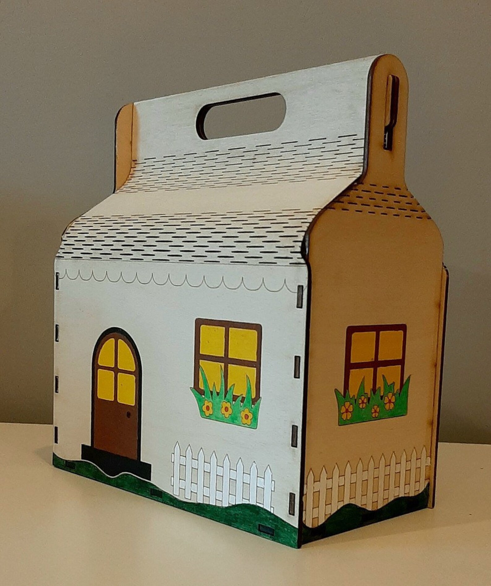 Gift Box, Digital File Dxf Cdr Pdf Svg Ai, 3 Mm Thickness Project ...