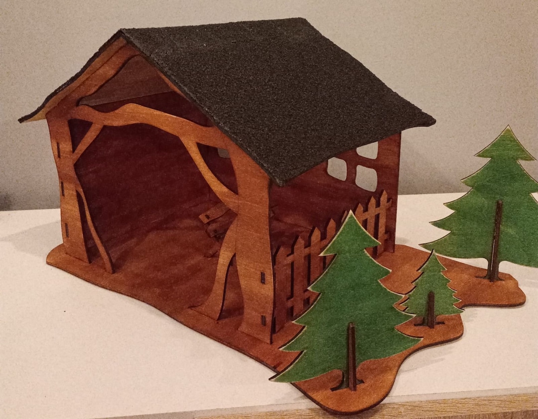 Nativity Scene Digital File 3mm Thickness Laser Cut Christmas - Etsy