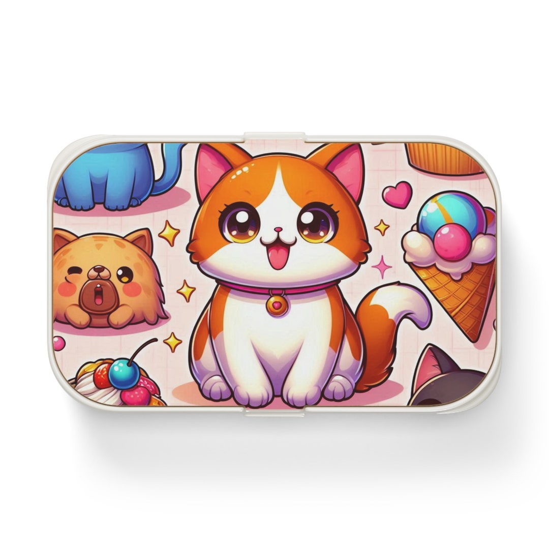 Bento Lunch Box Anime Cute Kawaii Japanese Work Lunch on the Go Back to ...