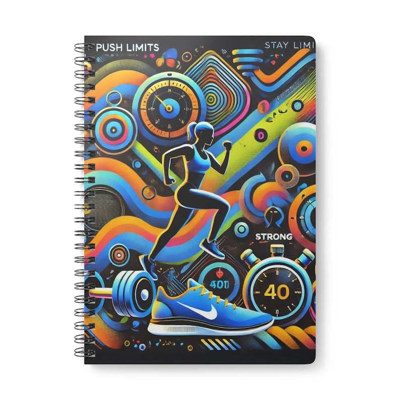 Fitness Journal, Workout Planner, Gym Diary, Exercise Log, Push Limits ...