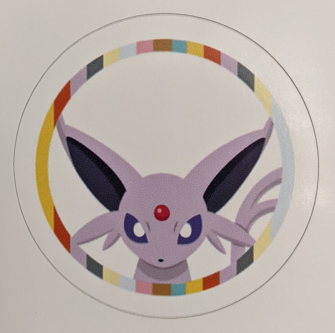 Pokemon Go in Game Stickers Espeon - Etsy