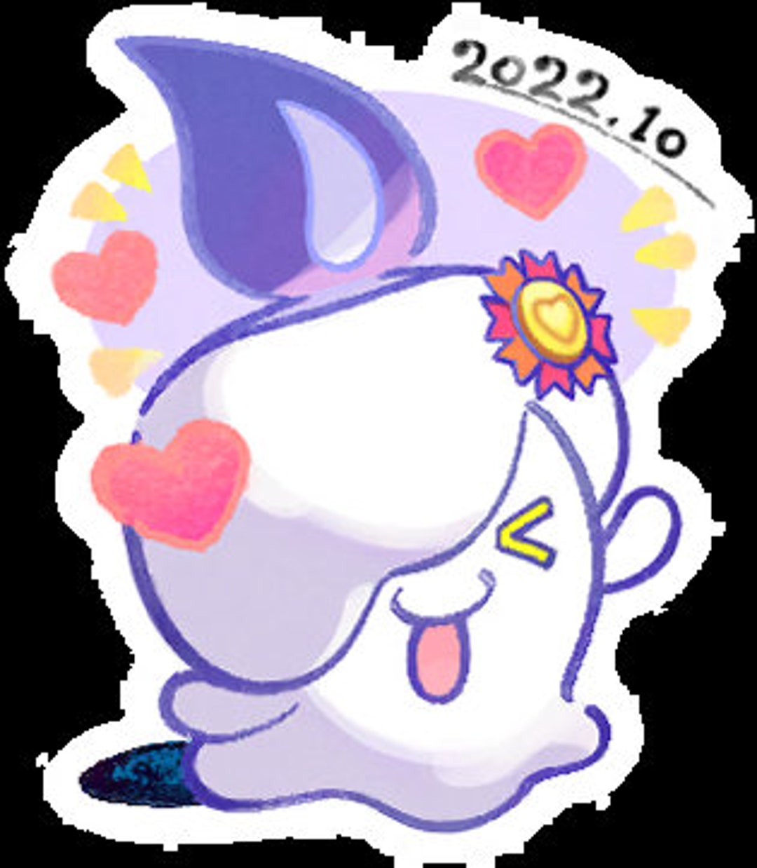 Pokemon Go in Game Stickers Lickwick Best Friend - Etsy