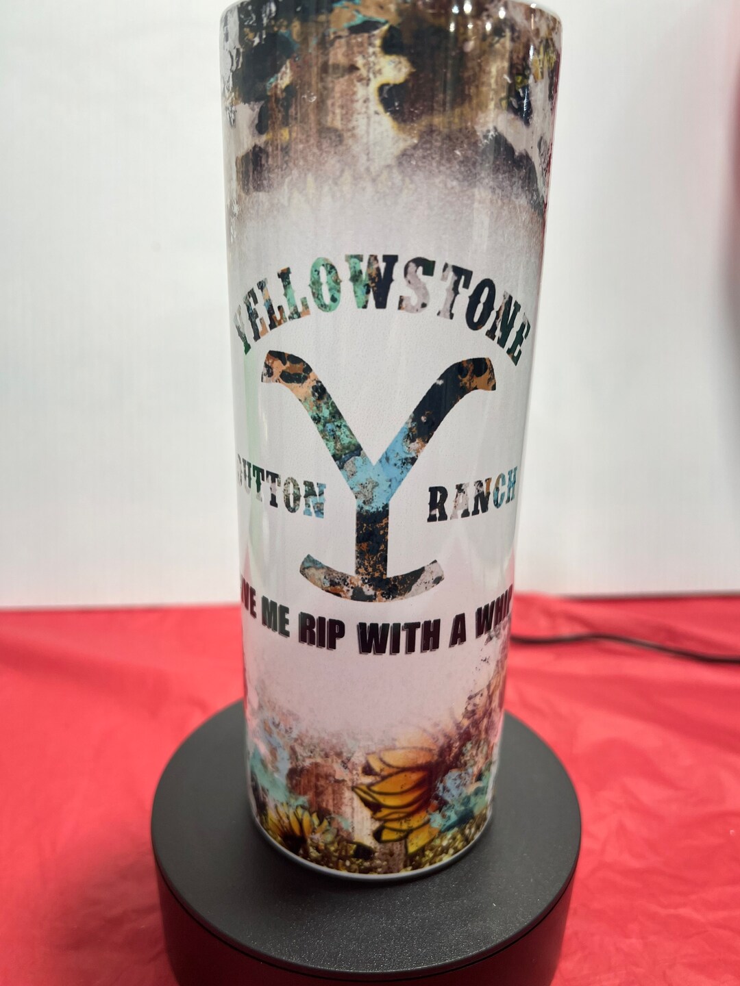 Yellowstone Rip With a Whip Skinny Tumbler - Etsy