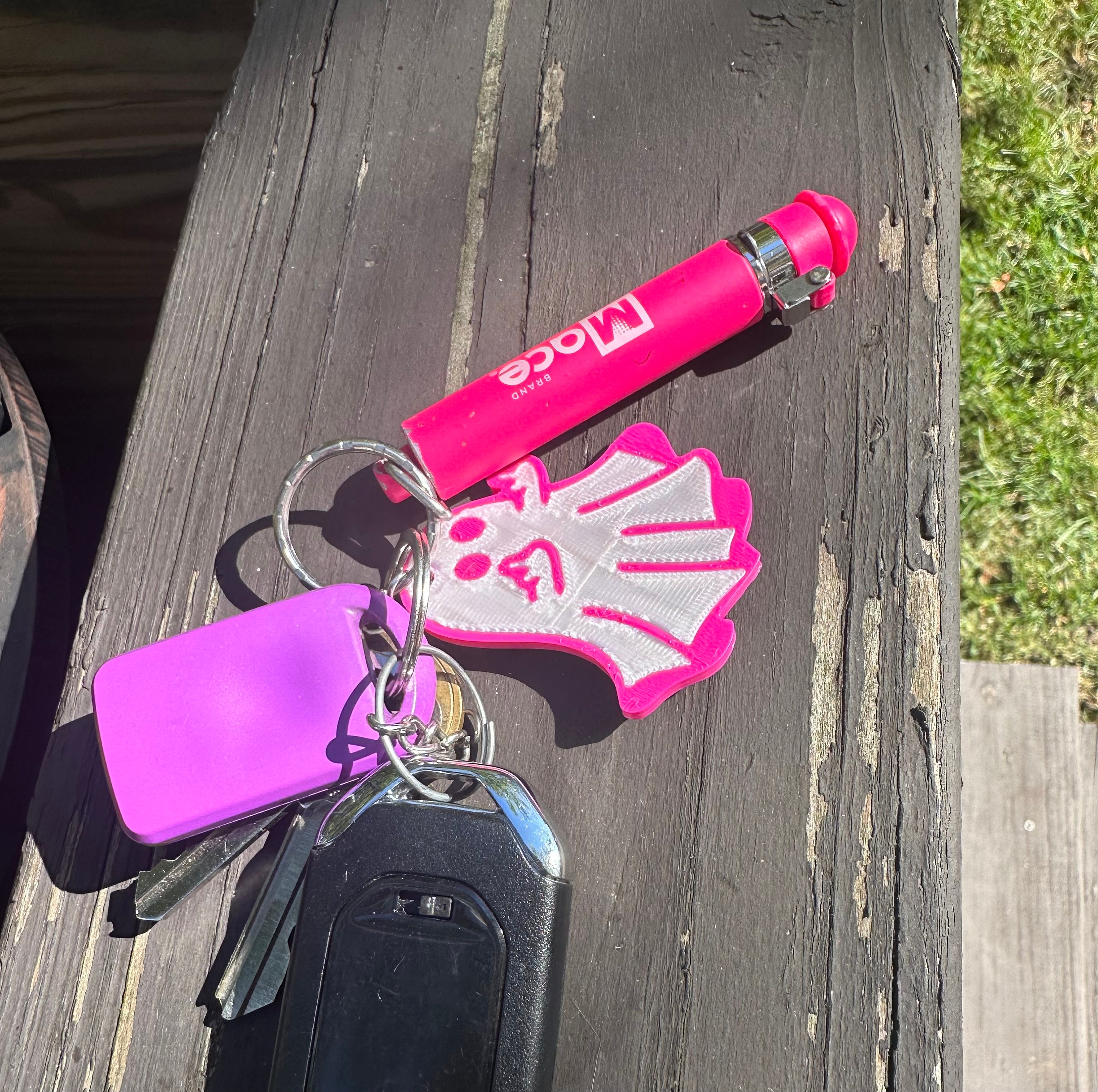 Cute Ghost Keychain Ghost Middle Finger Keychain - Etsy