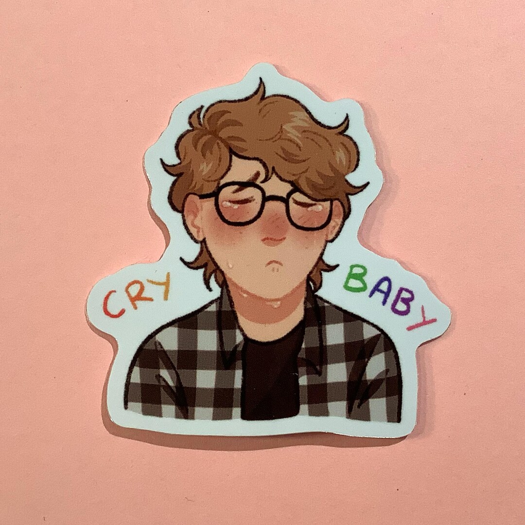 Crybaby Sticker // 2" Vinyl Sticker - Etsy