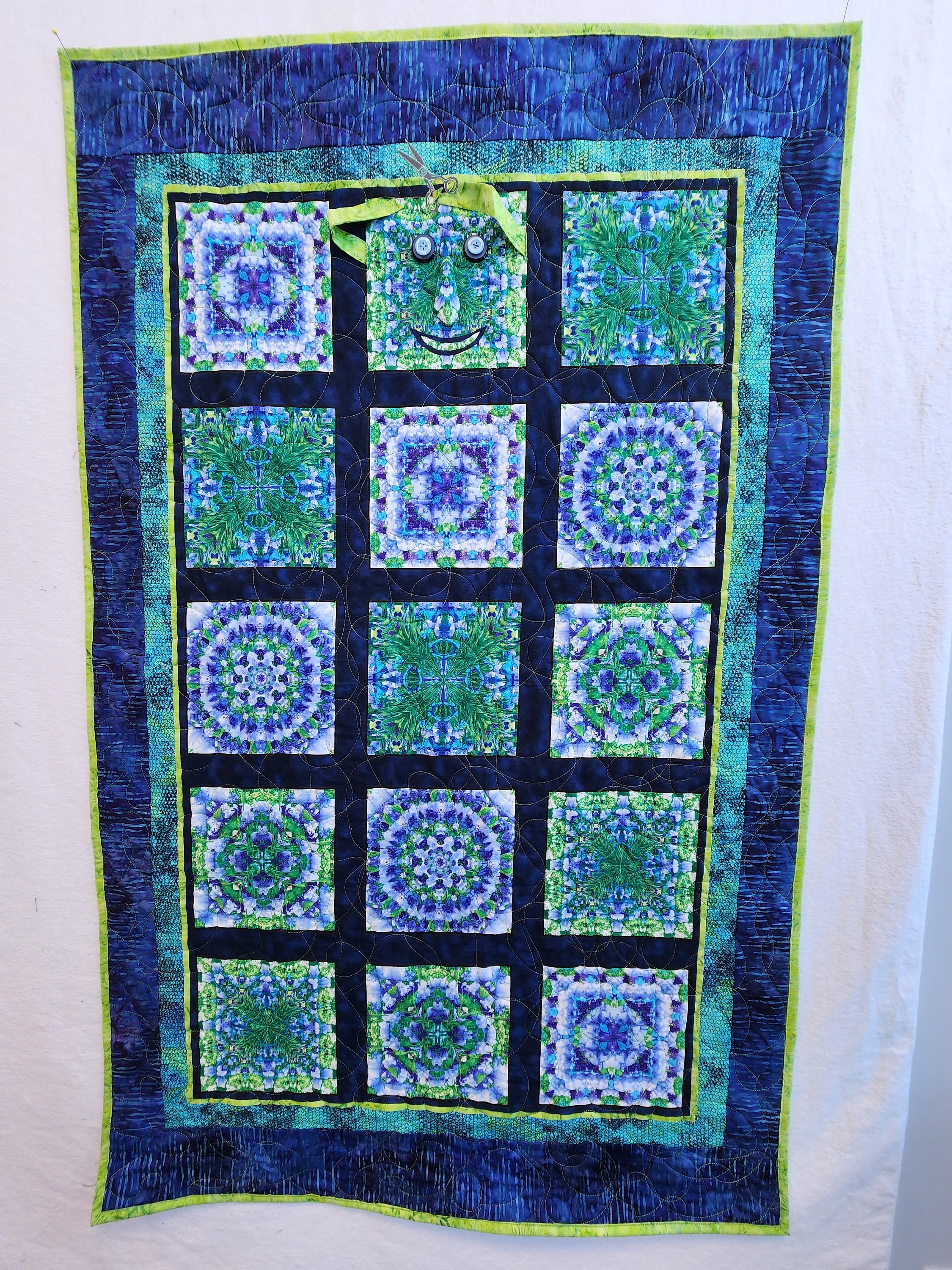Pj's Runaway Log Cabin Block - Quilt Pattern - Digital Download by Pam ...