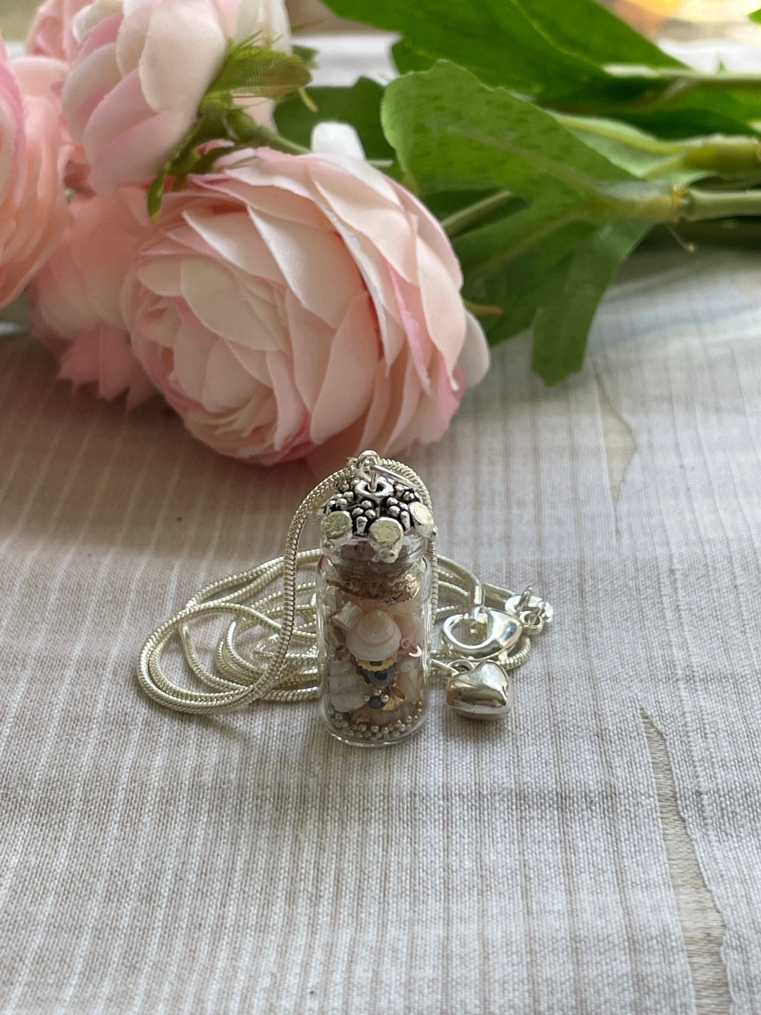 Steampunk Handmade Terrarium Glass Vial Pendant Vintage - Etsy