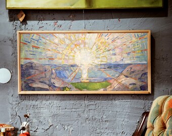 Sun by Edvard Munch - Etsy
