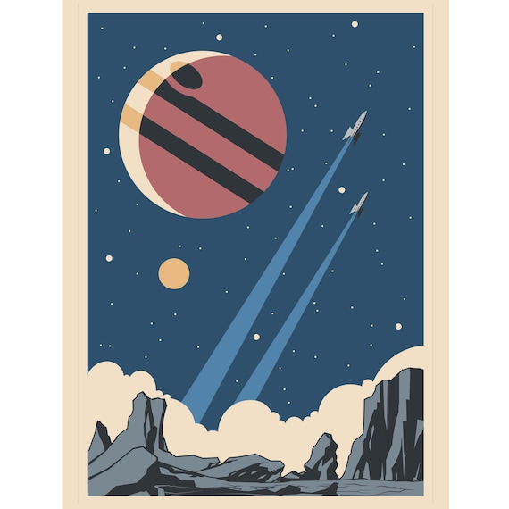 Retro Space Art