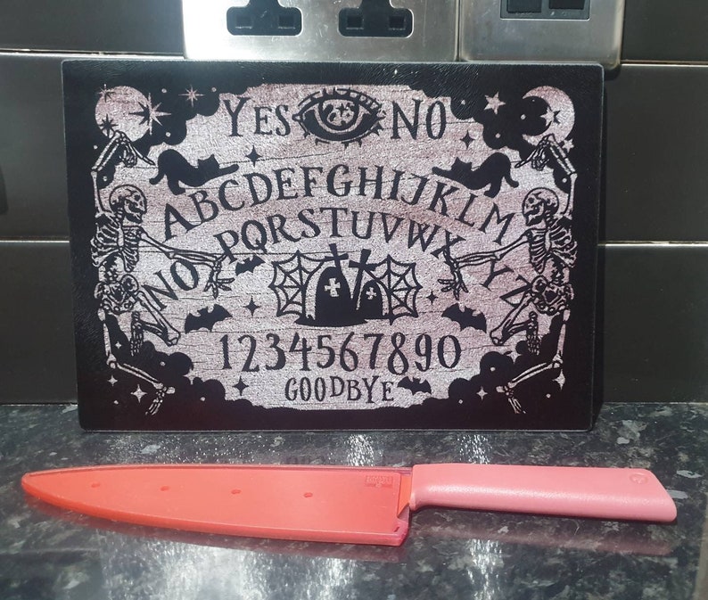 Ouija Board Toughened Glass Chopping Board - Etsy