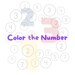 Colorful Preschool Math Number Practice Worksheet | Number Practice for ...