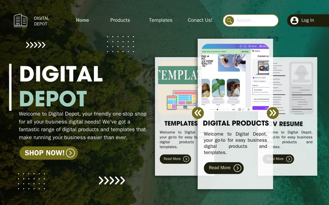Wix Website Template | Wix Design Layout | Wix Site Design - Etsy