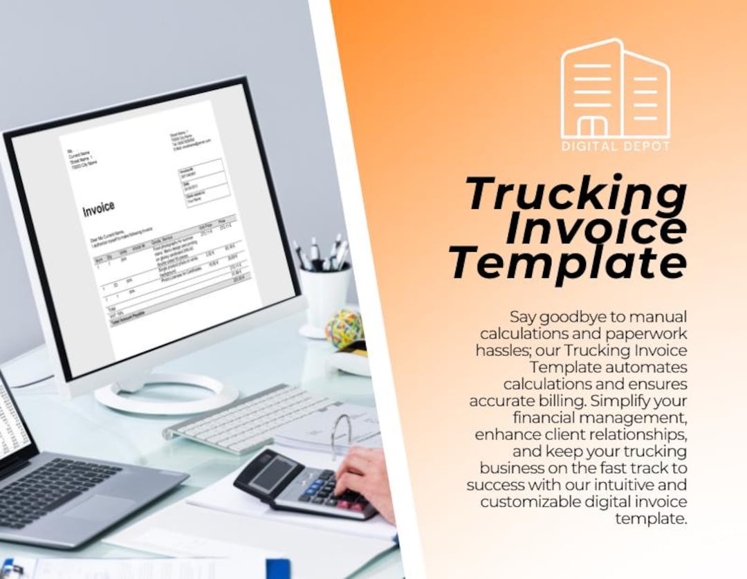 Dfy/done for You Freight Dispatcher and Trucking | Trucking Invoice ...