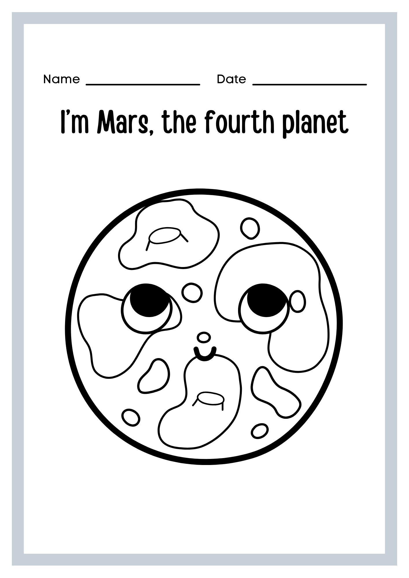 Planets Coloring Activity for Kids | Solar System | Coloring Book ...