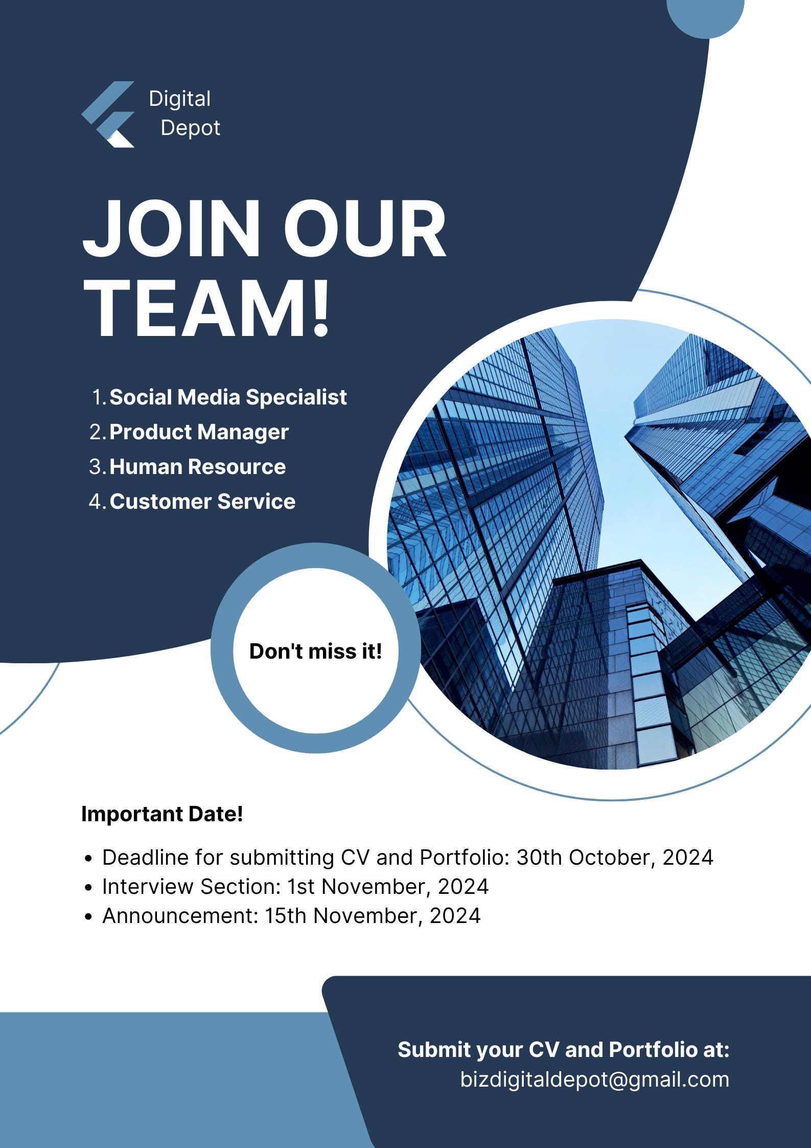 Hiring Flyer Template | Hiring Job Posting Template | Hiring ...