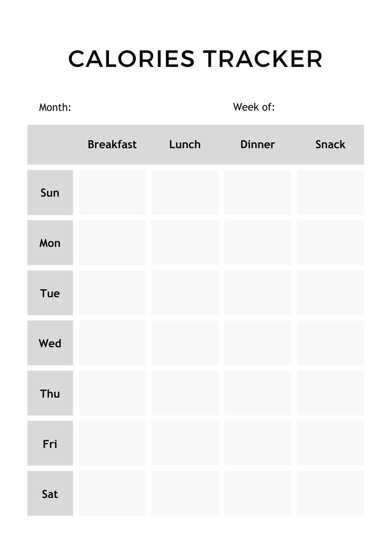Diet & Fitness Planner | Fitness and Diet Tracker | Health and Workout ...