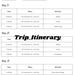Dfy/done for You Trip Itinerary Timeline Planner | Travel Planner - Etsy