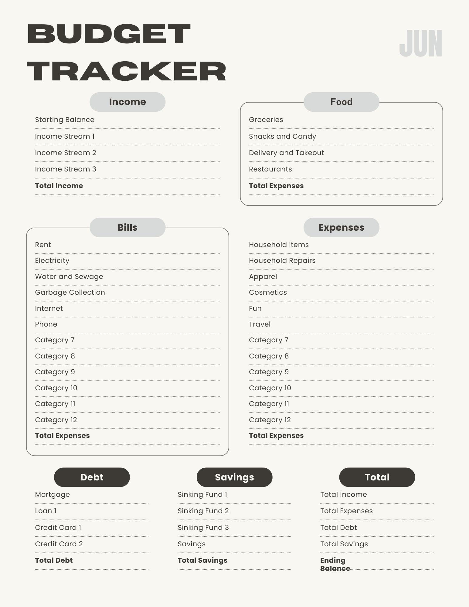 Monthly Bill Tracker | Monthly Expense Monitor | Bill Management System ...