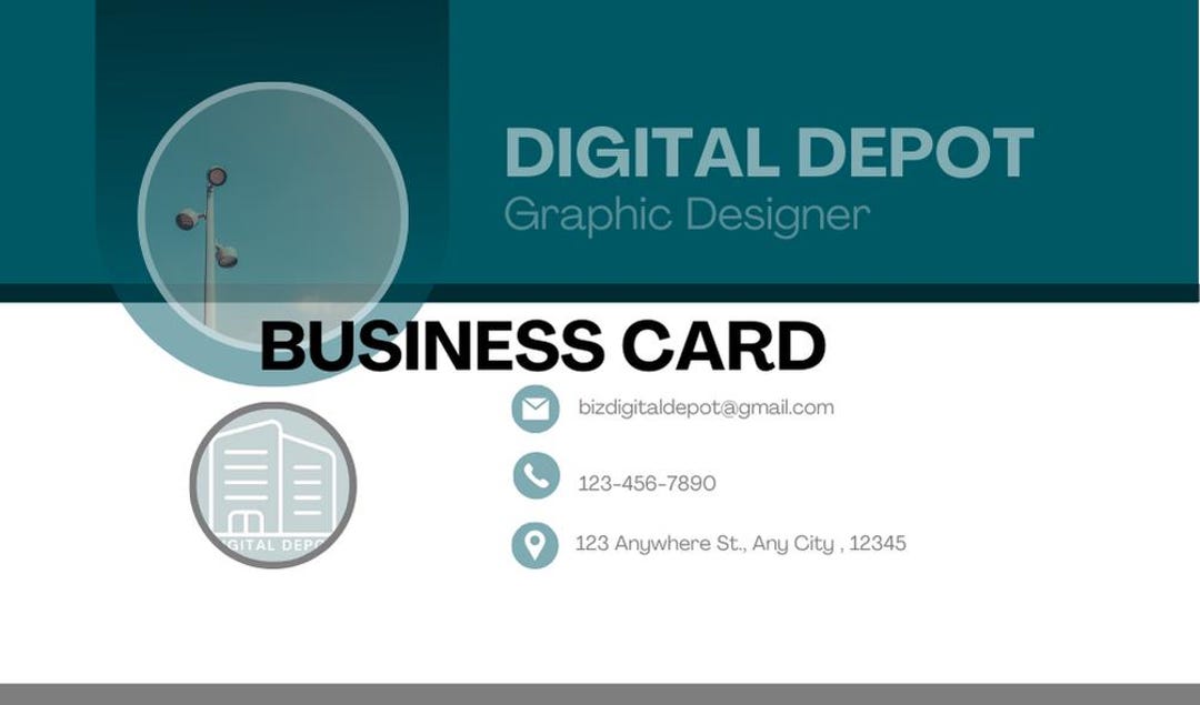 Business Contact Card / Company Card - Etsy