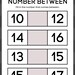Number Between Activity Worksheet for Kids | Numbers | Counting ...