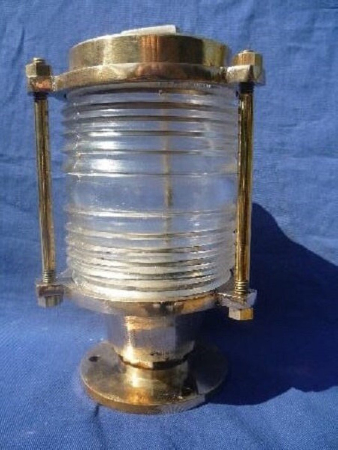 Vintage Old Style Bronze Ships Bulkhead Wall, Ceiling, or Post Light ...