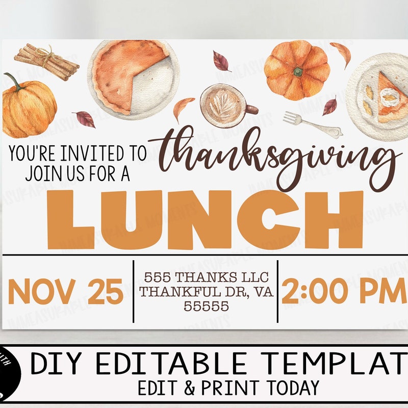 Employee Appreciation Lunch Flyer - Etsy