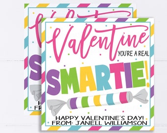 Smartie Gift Tag - Etsy