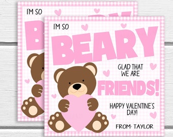 We Are Beary Glad Tag - Etsy