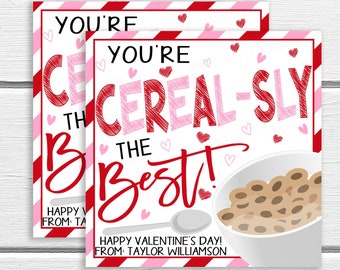 Cereal Teacher Appreciation - Etsy