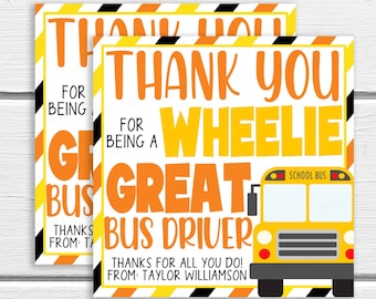 Wheelie Great Bus Driver - Etsy