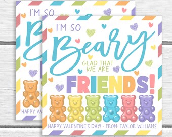 Gummy Bear Teacher Tag - Etsy