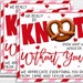 Valentine's Pretzel Gift Tag, Editable Do Knot Know What We Would Do ...