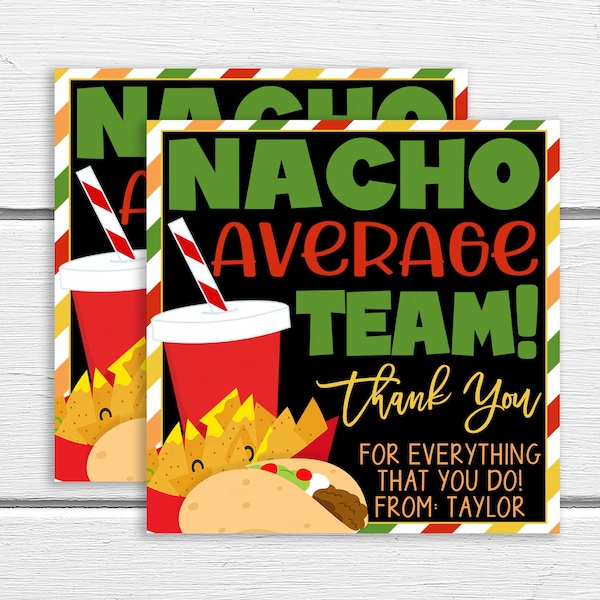 Nacho Average Team - Etsy