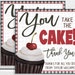 Cupcake Gift Tag, You Take the Cake, Chocolate School Teacher Staff ...