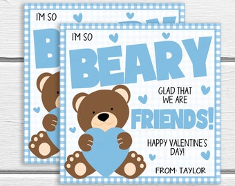 We Are Beary Glad Tag - Etsy