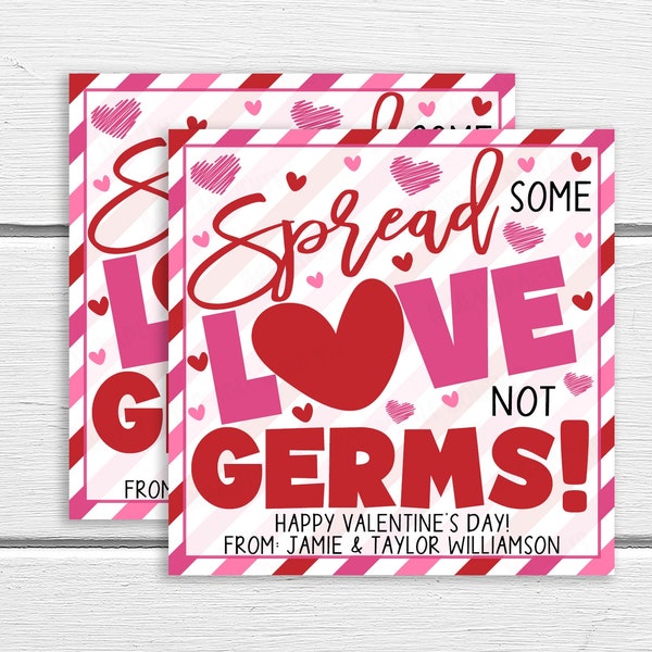 Spread Love Not Germs - Etsy