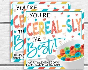 Cereal Teacher Appreciation - Etsy